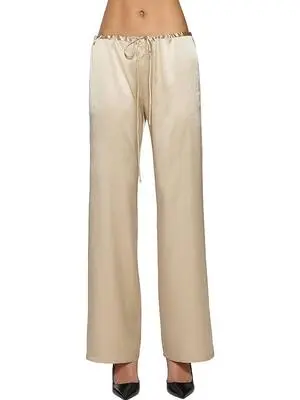 EB DENIM Wren Loose Pull On Pants - Sand Silk