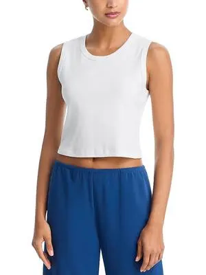 LESET Nando Sleeveless Crewneck Top