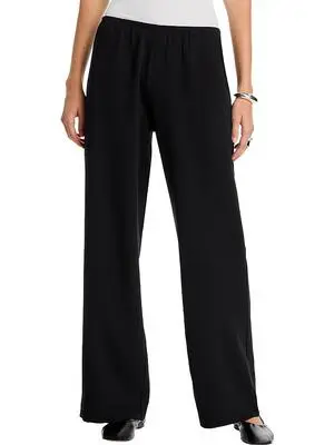 LESET Arielle Wide Leg Pants - Black