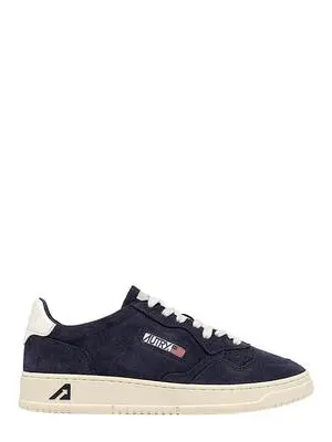 AUTRY Medalist Leather Sneakers - Dark Blue