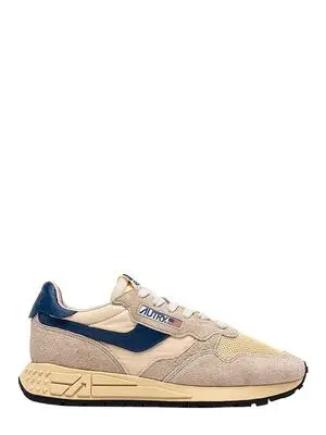AUTRY Reelwind Sneakers - Ecru/blue