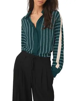 MINT VELVET Striped Shirt