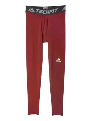 Adidas Logo-detail Leggings - Red