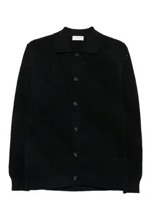PAOLO PECORA Buttoned Cardigan - Black