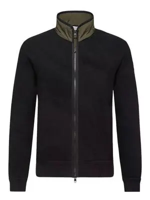 Moncler Zip-up Cardigan - Black
