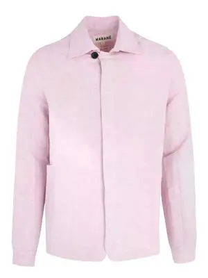 Marané Concealed-fastening Shirt Jacket - Pink