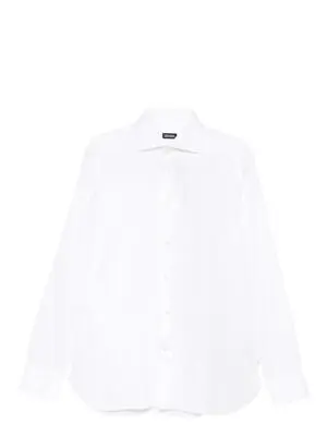 Zegna Buttoned Shirt - White