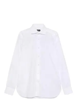 Zegna Buttoned Shirt - White