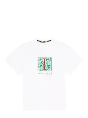 IUTER Mediolanum Print-detail Cotton T-shirt - White