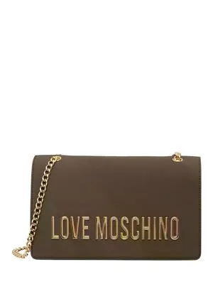 Moschino Chain-strap Crossbody Bag - Brown
