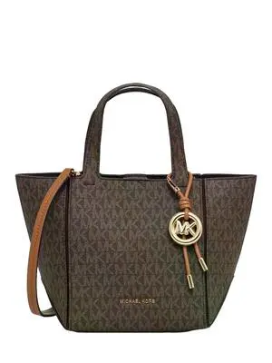 Michael Kors Monogram Tote Bag - Brown