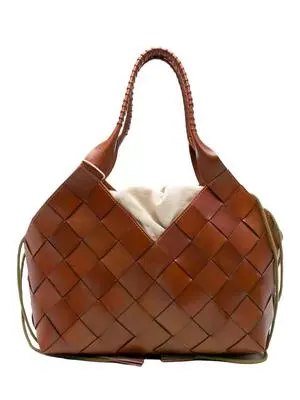 Dragon Diffusion Castello Leather Shoulder Bag - Brown