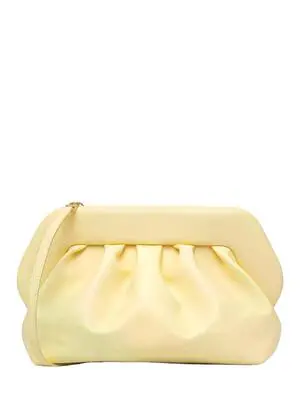 THEMOIRE Bios Gathered Clutch - Yellow