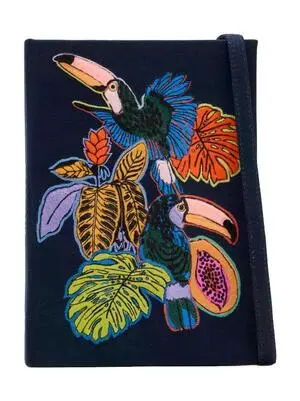 OLYMPIA LE-TAN Tropicalia-Embroidered Clutch