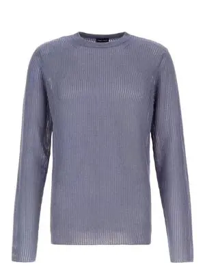 GIORGIO ARMANI Ribbed Knit Sweater