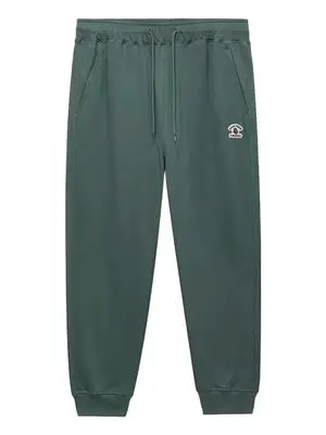FINGERCROXX Logo Patch Trousers - Green