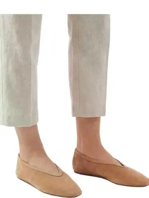 Le Monde Beryl Pointed-toe Suede Pumps - Neutrals