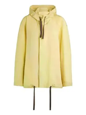 TOD'S Hooded Windbreaker Jacket - Yellow