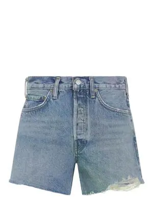 AGOLDE Parker Denim Shorts - Blue