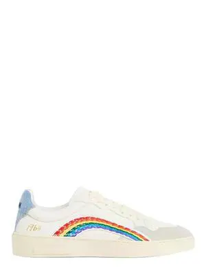 Dsquared2 Rainbow Rebels Sneakers - White