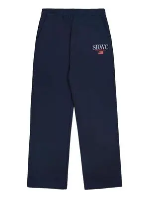 SPORTY & RICH Logo Trousers - Blue