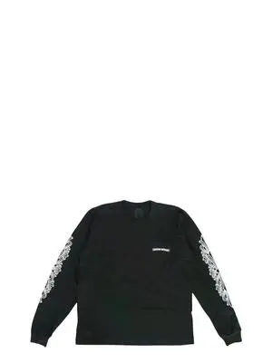 Chrome Hearts Long-sleeve Crewneck Sweatshirt - Black