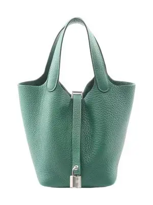 Hermès 2025 Pm Picotin Lock Handbag - Green