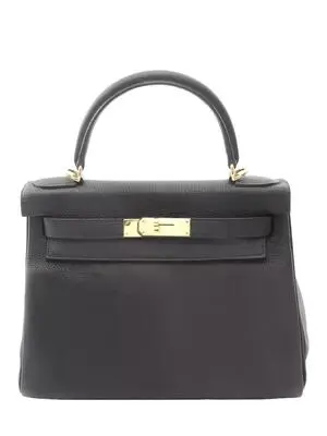 Hermès 2019 28 Kelly Retourne Handbag - Black