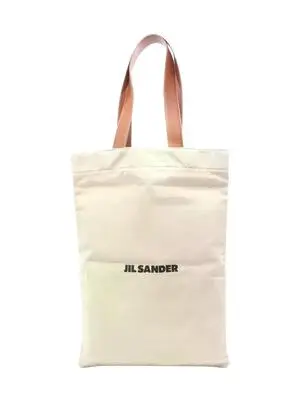 JIL SANDER 2000s Shopper Tote Bag - Neutrals