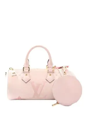 LOUIS VUITTON 2021 Bb Papillon Monogram Tote Bag - Pink