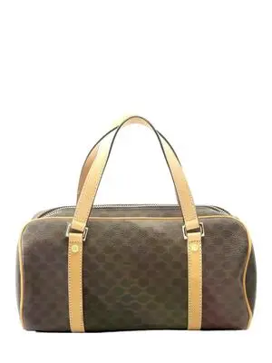 Celine 2010s Macadam Tote Bag - Brown