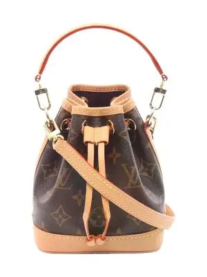 LOUIS VUITTON 2010s Nano Noé Bucket Bag - Brown