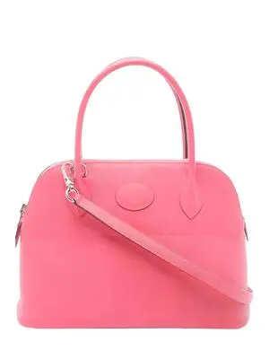 Hermès Bolide 27 Leather Handbag - Pink