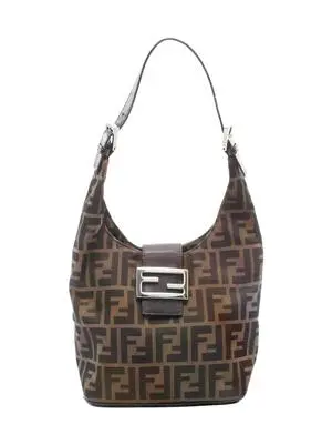 FENDI 2010s Zucca Shoulder Bag