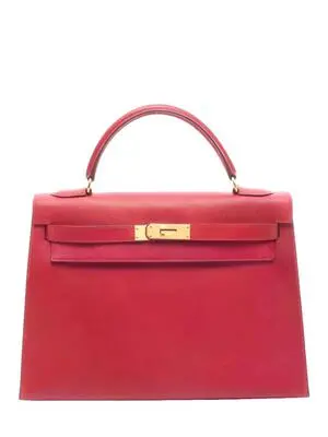 Hermès 1994 Kelly 32 Tote Bag - Red