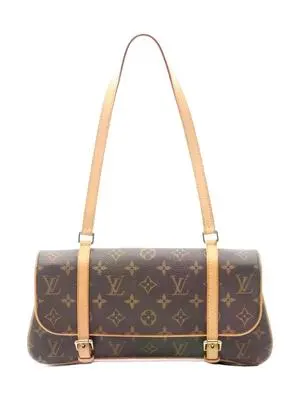 LOUIS VUITTON 2005 Monogram Marelle Shoulder Bag - Brown