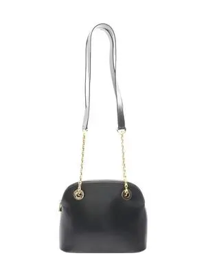 CELINE Circle Logo Chain Shoulder Bag