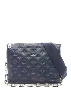 LOUIS VUITTON 2010s Coussin Pm Monogram Shoulder Bag - Blue
