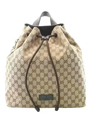 Gucci 2010s Gg Canvas Backpack - Neutrals