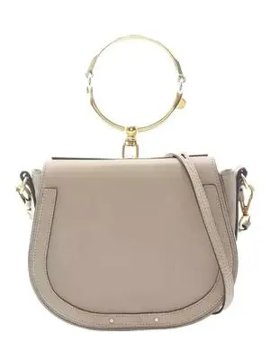 Chloé 2000s Medium Nile Bracelet Leather Handbag - Neutrals