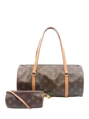LOUIS VUITTON 2003 30 Papillon Tote - Brown
