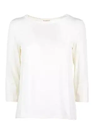 Marella 3/4 Sleeve T-shirt - Neutrals
