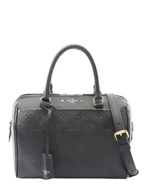 LOUIS VUITTON 2018 Speedy Bandoulière 25 Monogram Tote Bag - Black