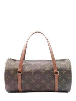 LOUIS VUITTON 1996 Papillon 26 Monogram Tote - Brown
