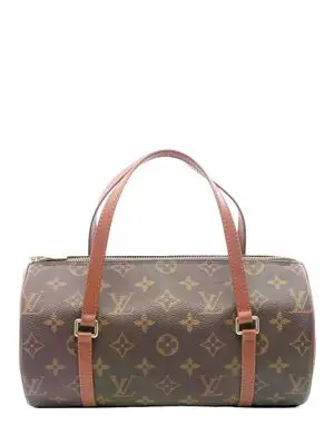 LOUIS VUITTON 1998 26 Papillon Monogram Tote - Brown
