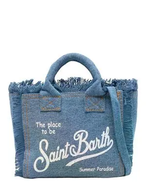 MC2 SAINT BARTH Fringed Top Handle Bag