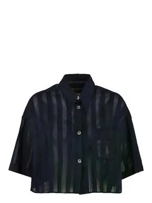 ROMEO GIGLI Striped Buttoned Shirt
