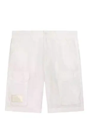 HOMIES MARBELLA Linen Cargo Shorts - White