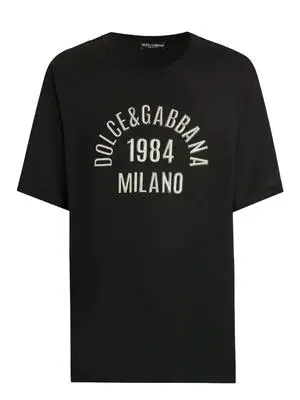 Dolce & Gabbana Logo T-shirt - Black