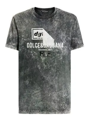 Dolce & Gabbana Graphic T-shirt - Grey